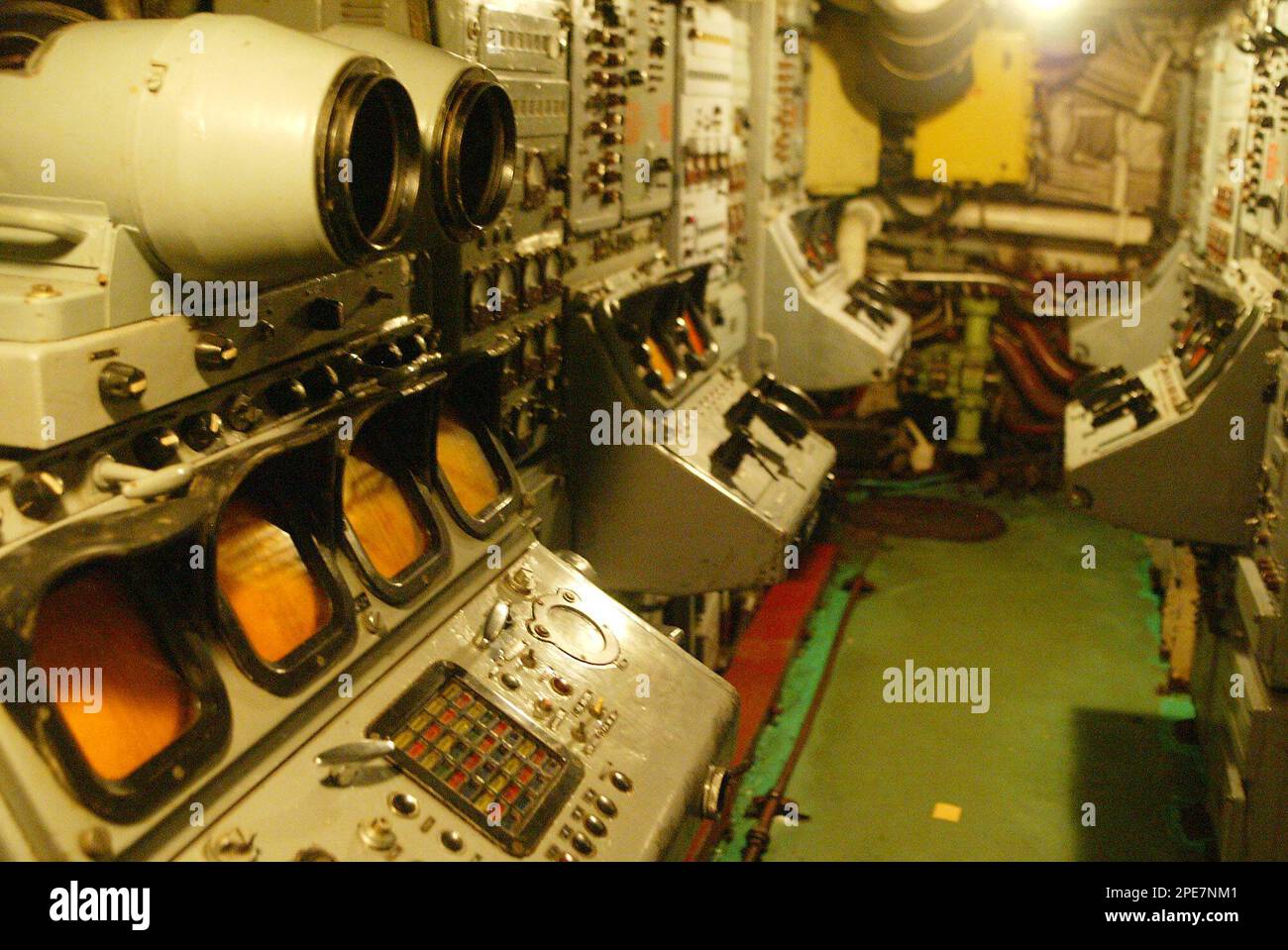 ** ADVANCE FOR WEEKEND EDITIONS, APRIL 23-24 **The fire control room of ...