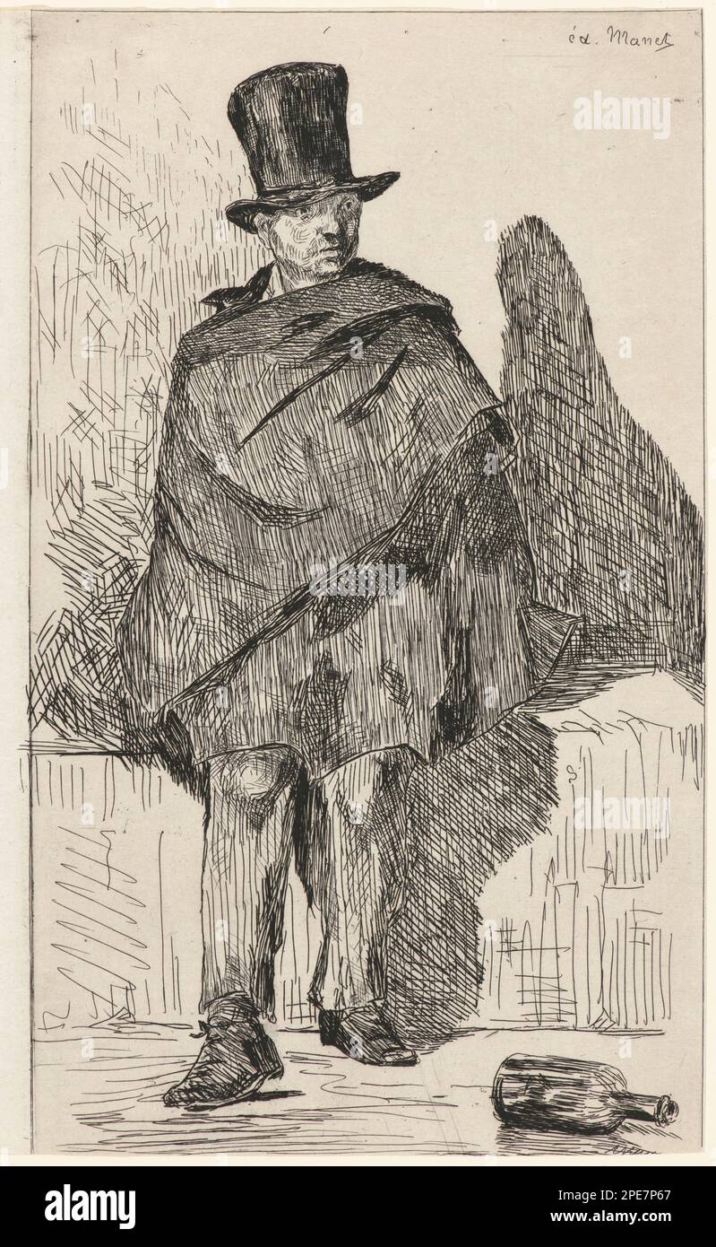 The Absinthe Drinker (Le buveur d’absinthe) 1861-1862 by Edouard Manet ...