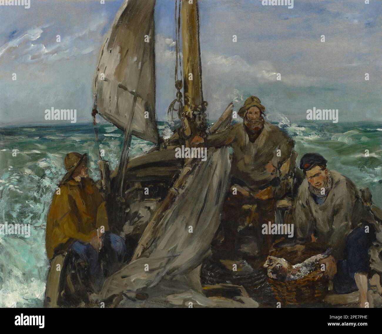 The Toilers of the Sea by Edouard Manet Stock Photo - Alamy