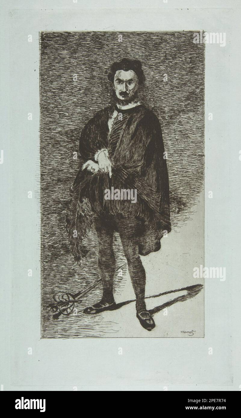 The Tragic Actor: Rouvière in the Role of Hamlet 1865–66 by Edouard ...