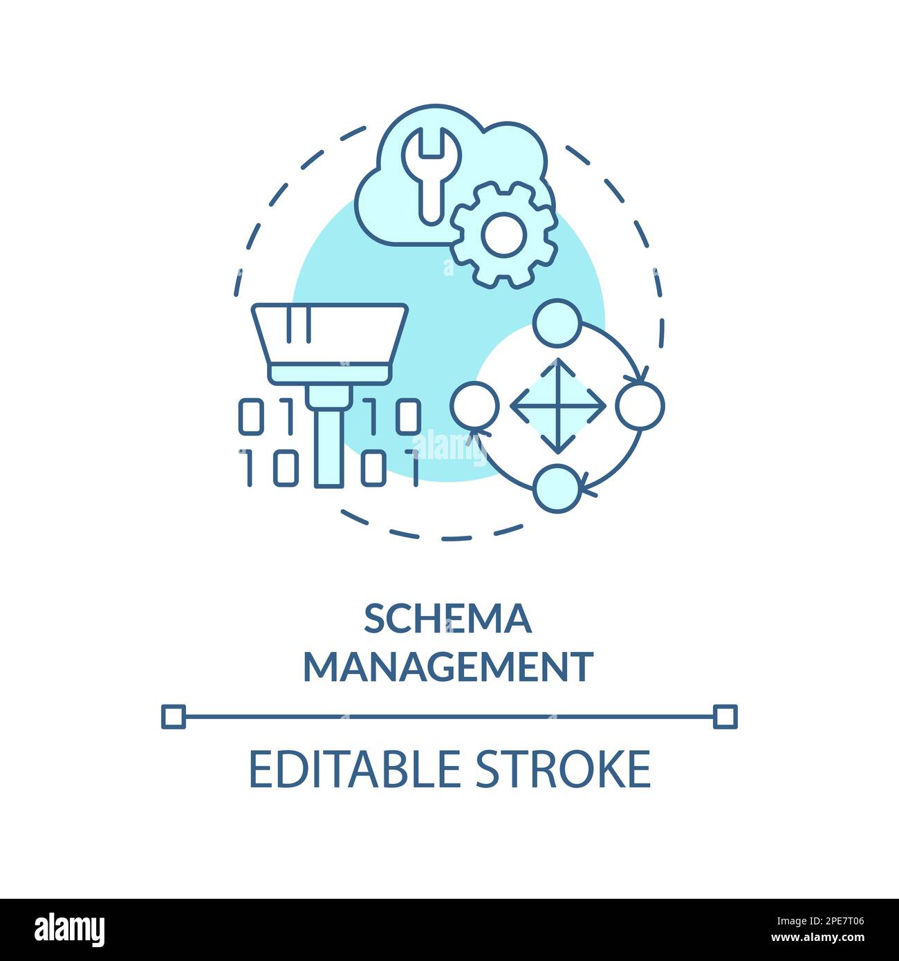 Schema management turquoise concept icon Stock Vector Image & Art - Alamy Schema management turquoise concept icon Stock Vector Image & Art - Alamy