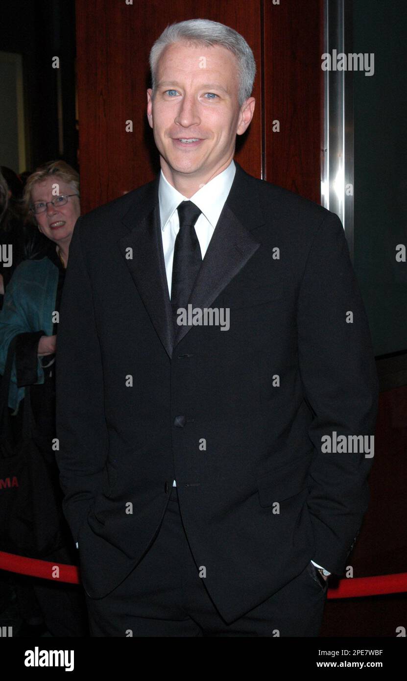 CNN anchor Anderson Cooper arrives at the celebration for Time magazine ...
