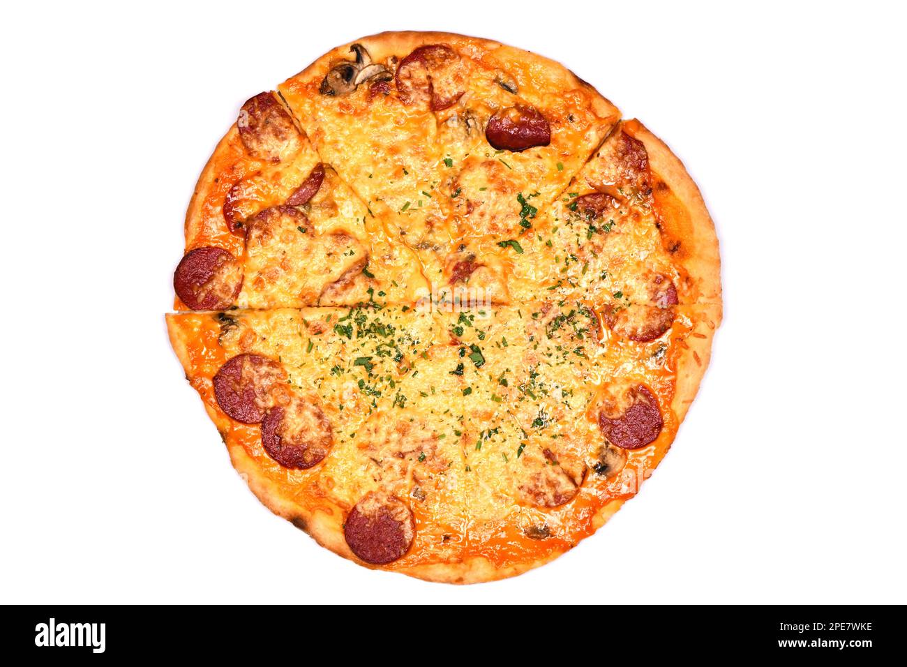 Delicious italian pizza close up. High resolution photo. Full depth of ...