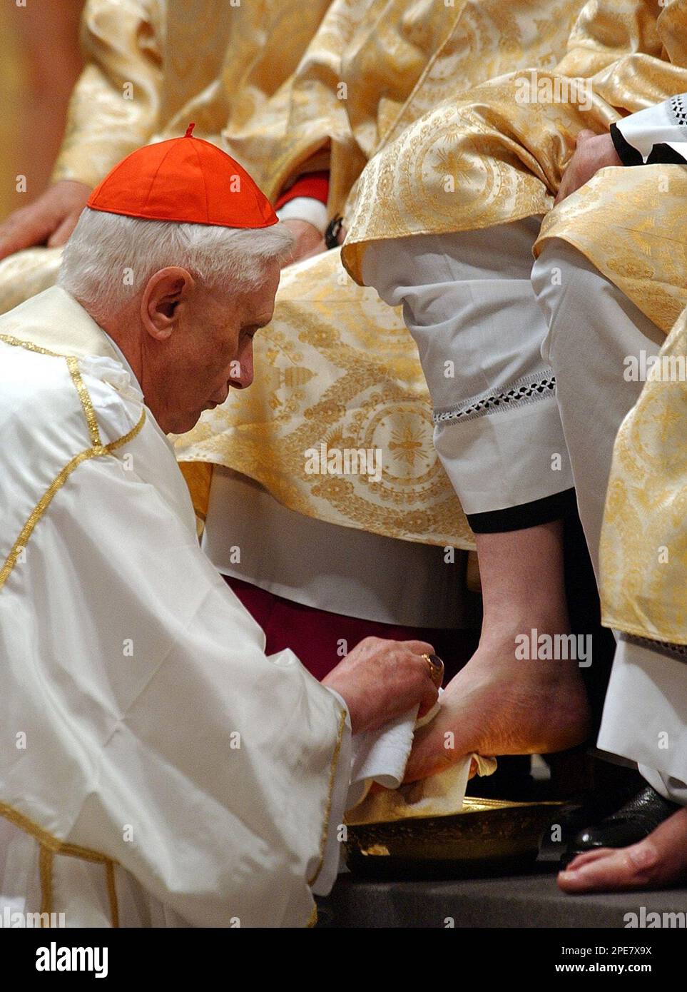 ** FILE ** Cardinal Joseph Ratzinger of Germany, who became the new ...