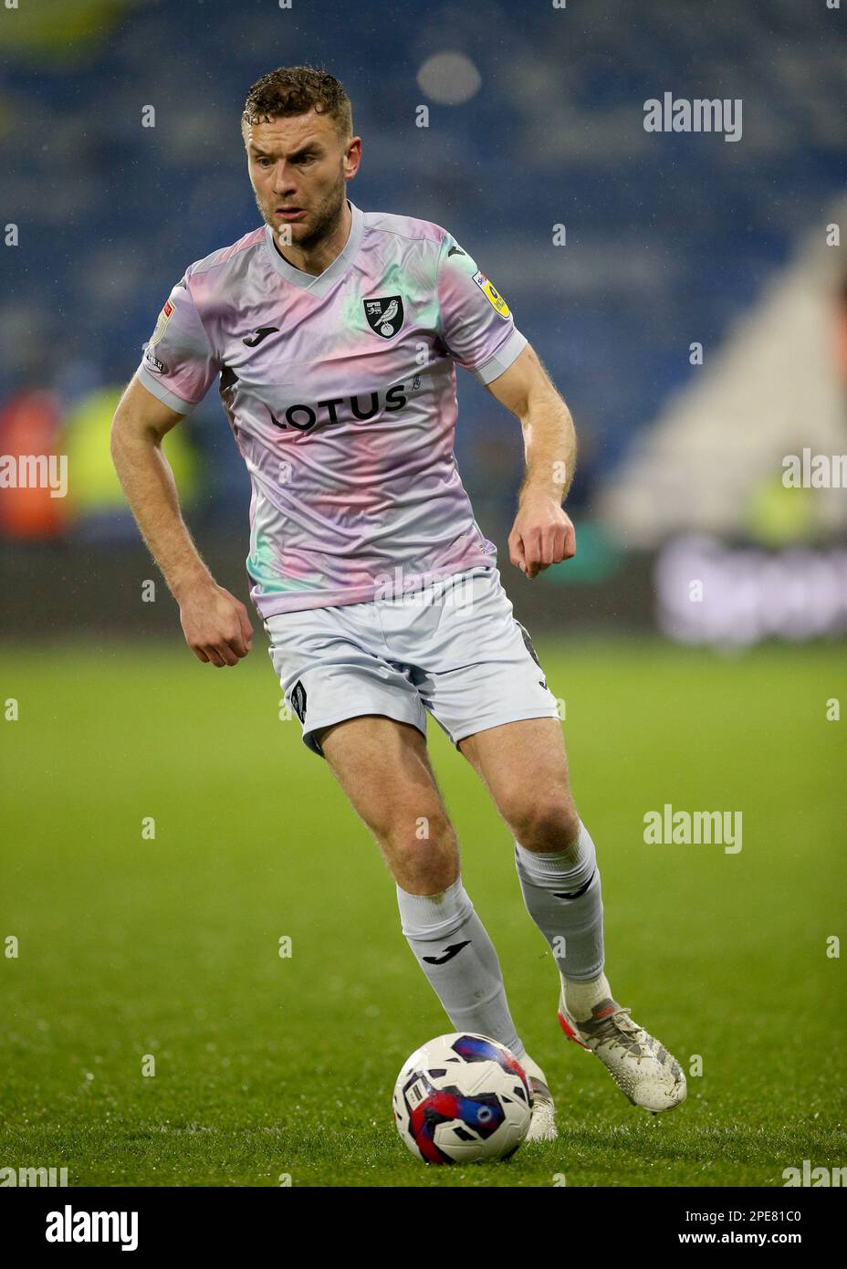Norwich City’s Ben Gibson in action during the Sky Bet Championship ...