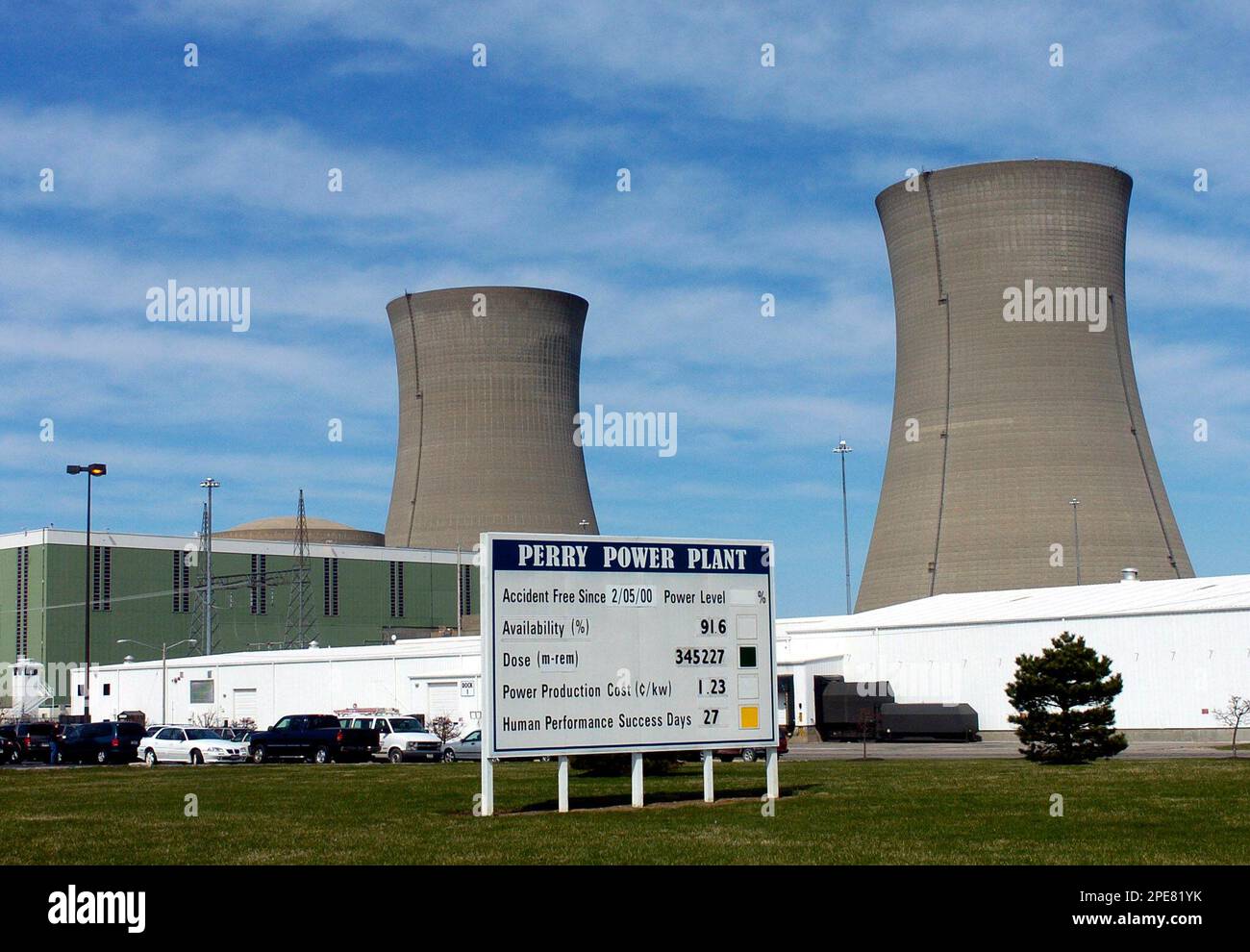 The Perry Nuclear Power Plant in North Perry, Ohio, is shown Tuesday ...