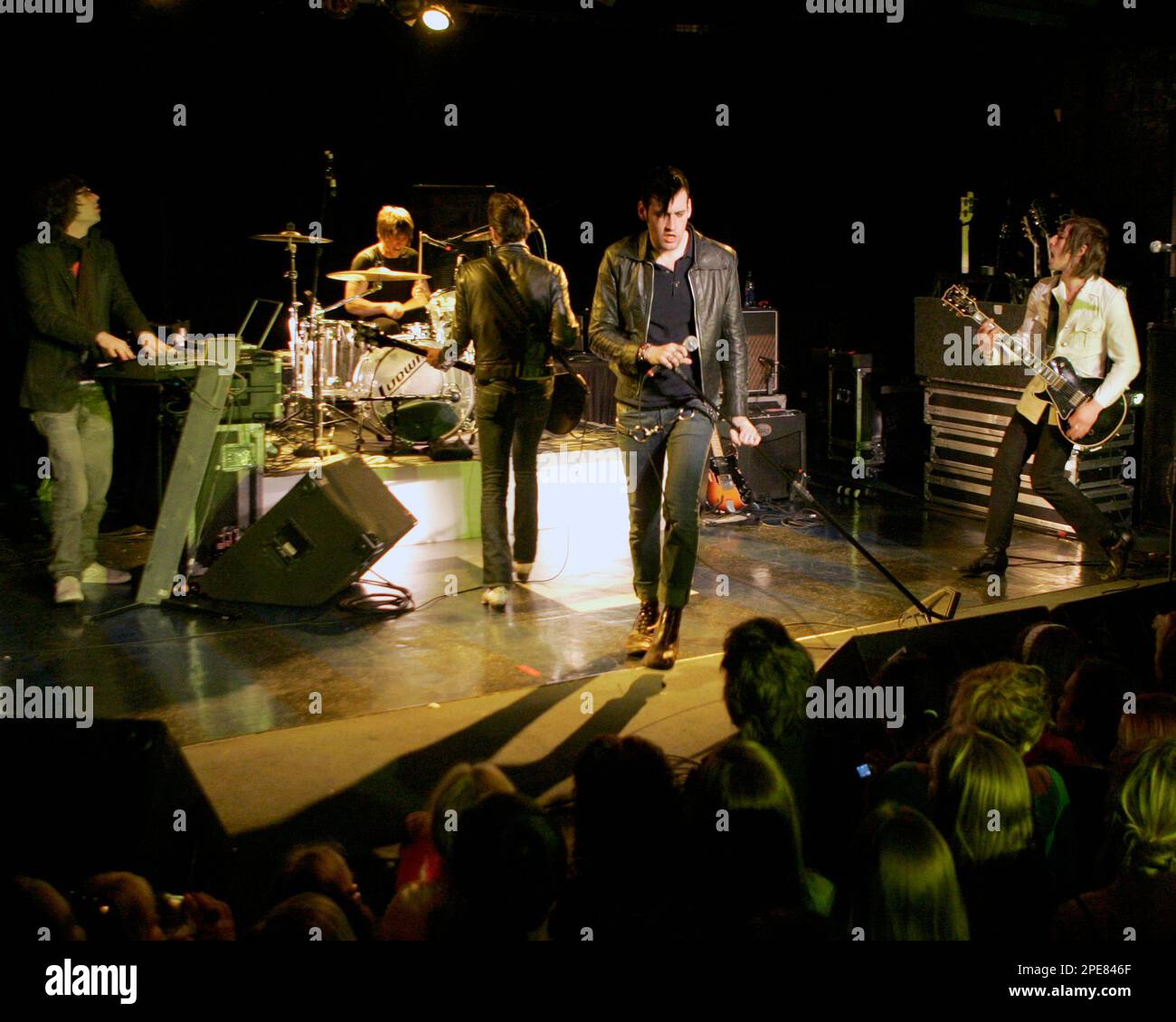 The New York City based band, The Bravery peforms at Axis in Boston ...