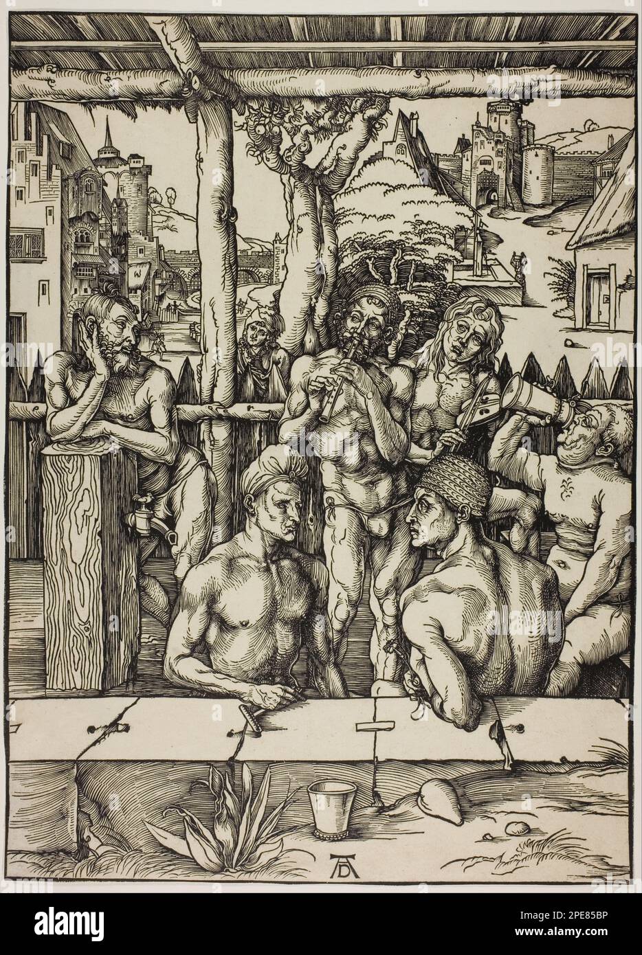 German bath house hi-res stock photography and images - Alamy