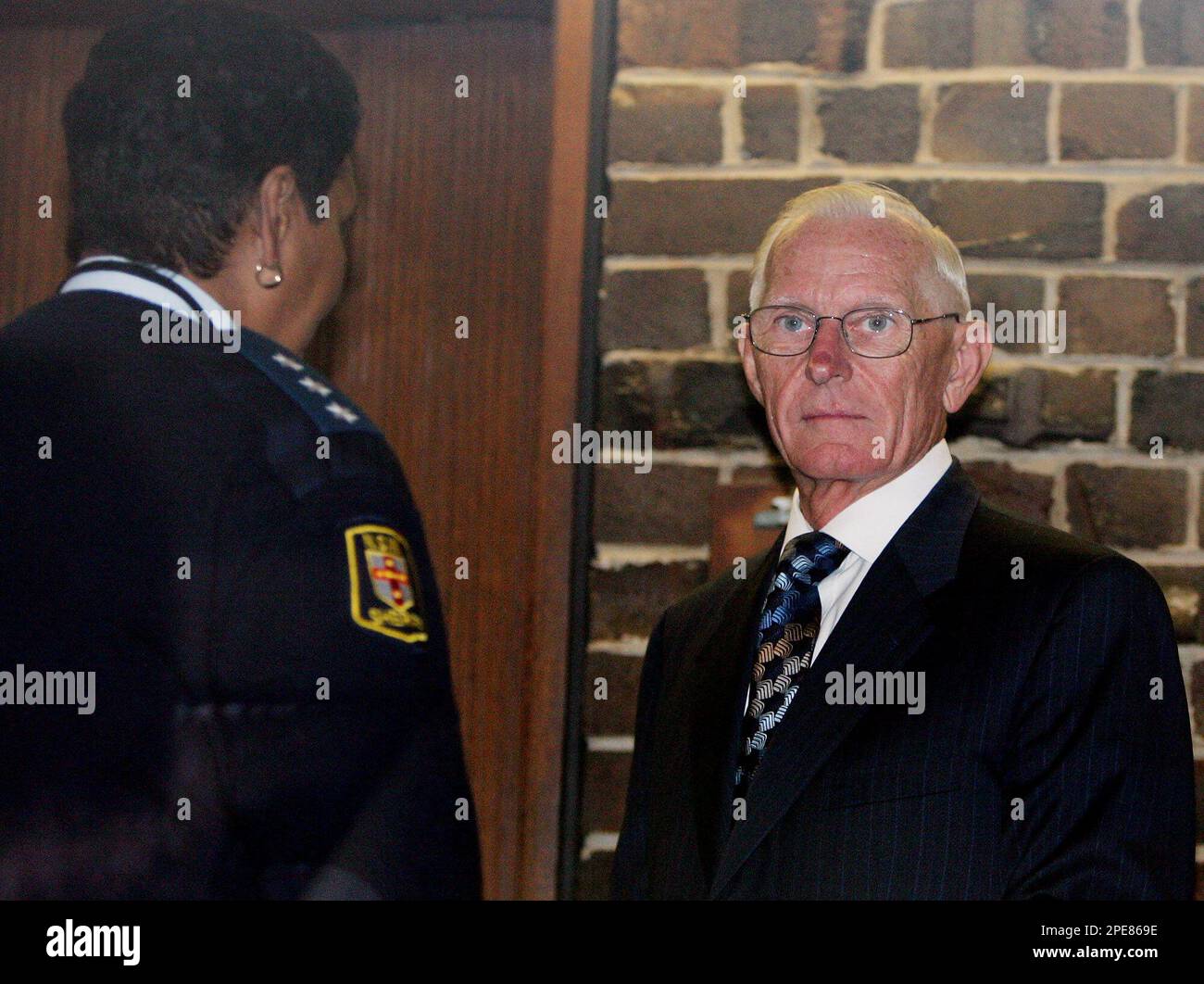 Ray Williams, right, the former chief executive of Australia's HIH ...