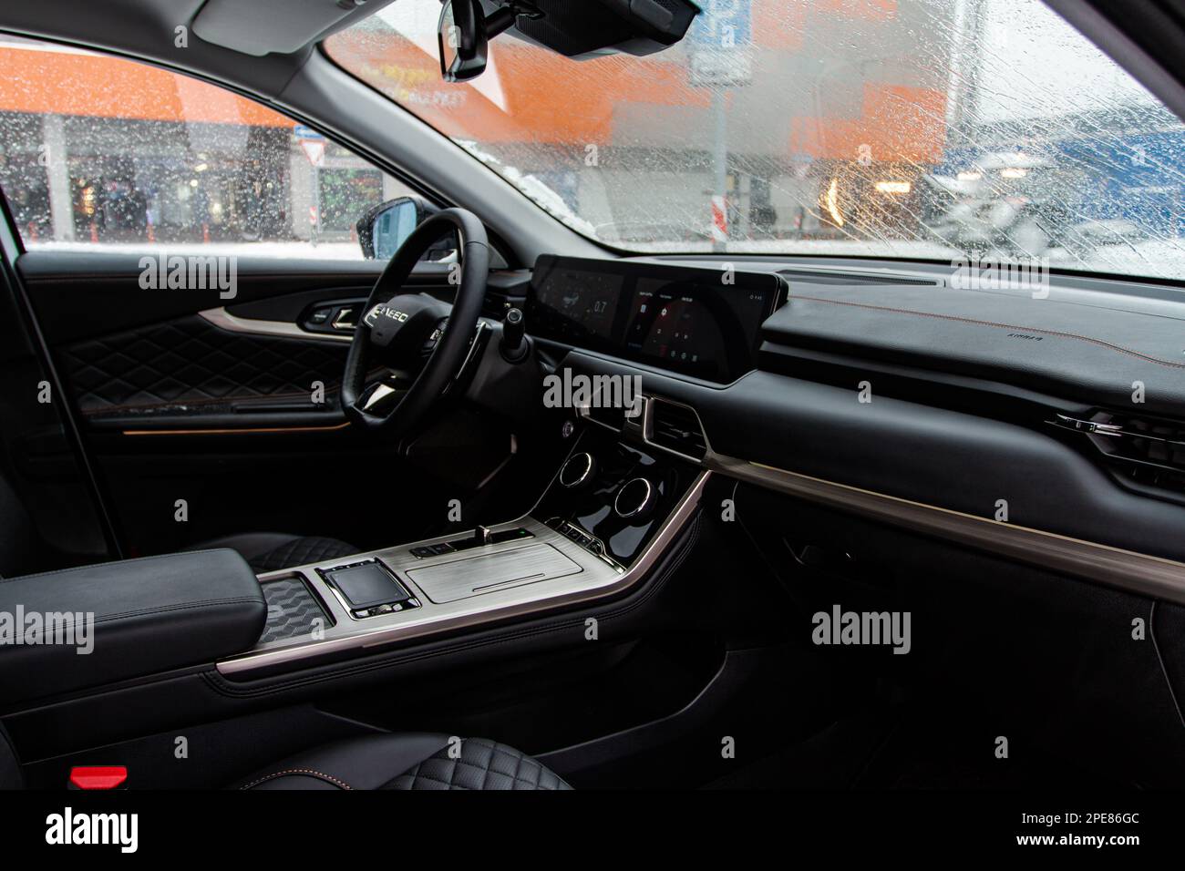 Moscow, Russia - December 25, 2021 Chery Exeed TXL car also called ...