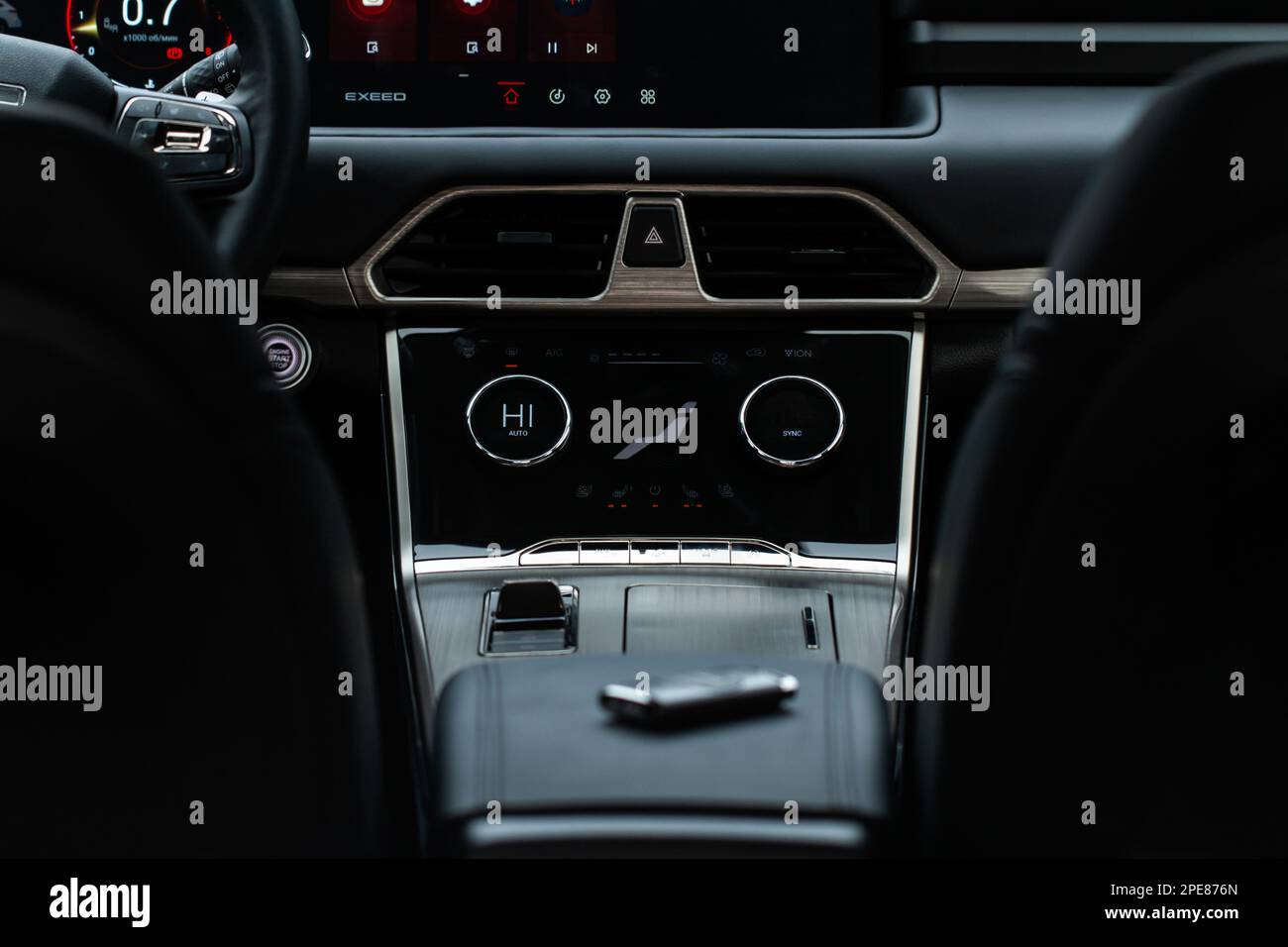 Moscow, Russia - December 25, 2021 Chery Exeed TXL car also called ...