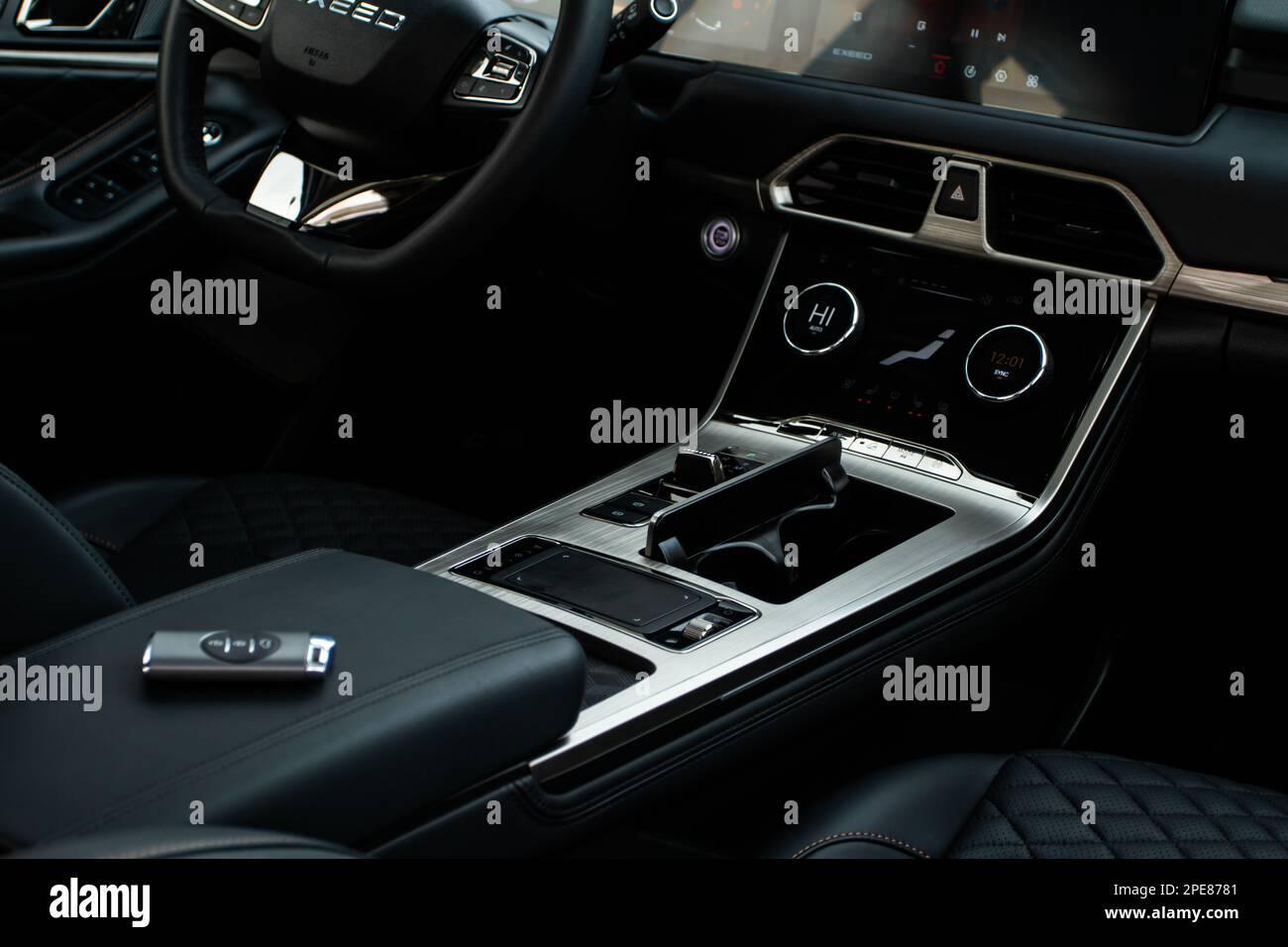 Moscow, Russia - December 25, 2021 Chery Exeed TXL car also called ...