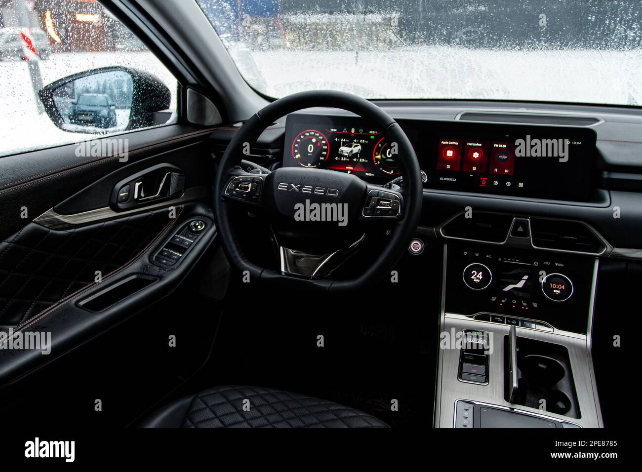 Moscow, Russia - December 25, 2021 Chery Exeed TXL car also called ...