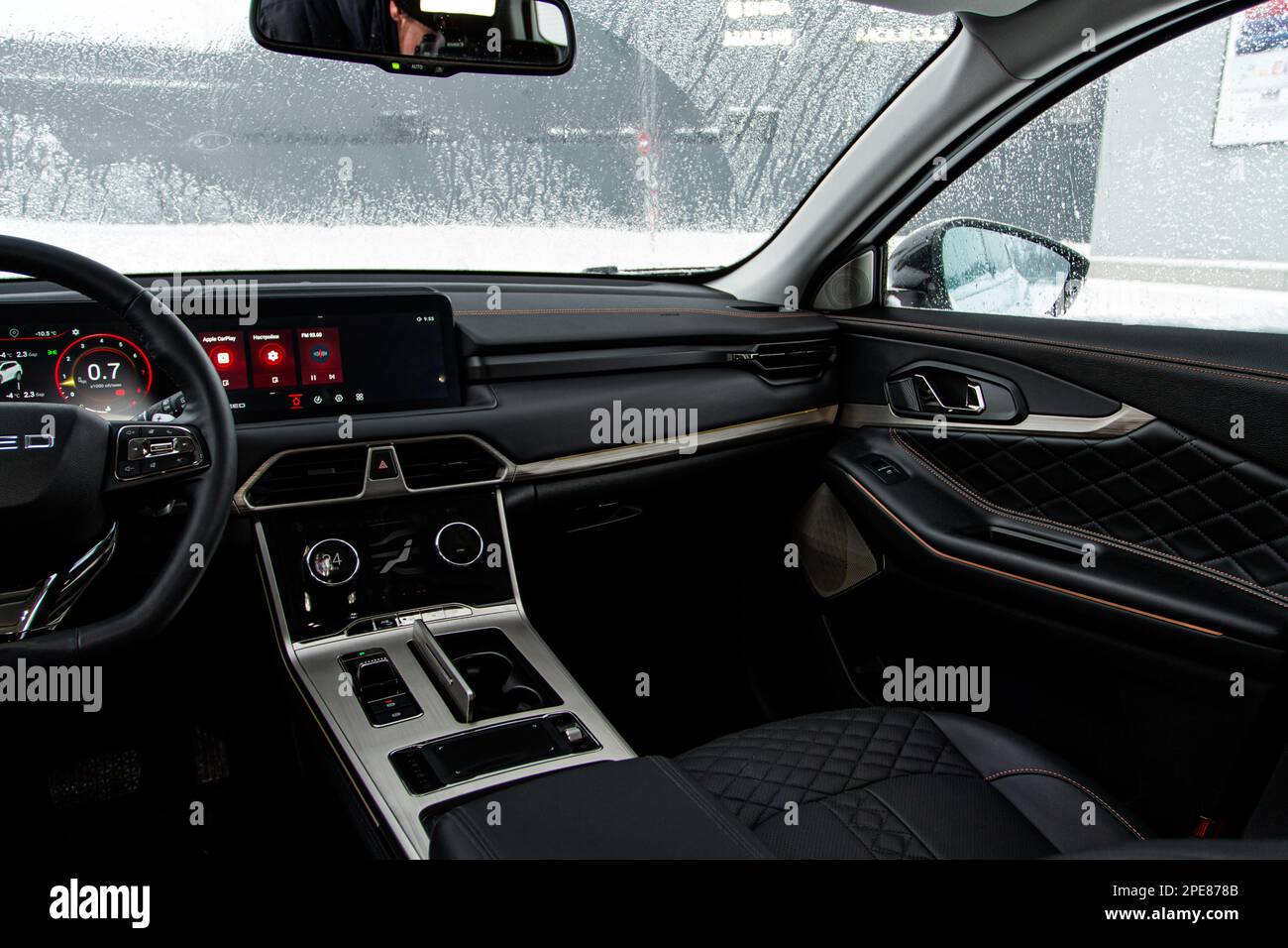 Moscow, Russia - December 25, 2021 Chery Exeed TXL car also called ...