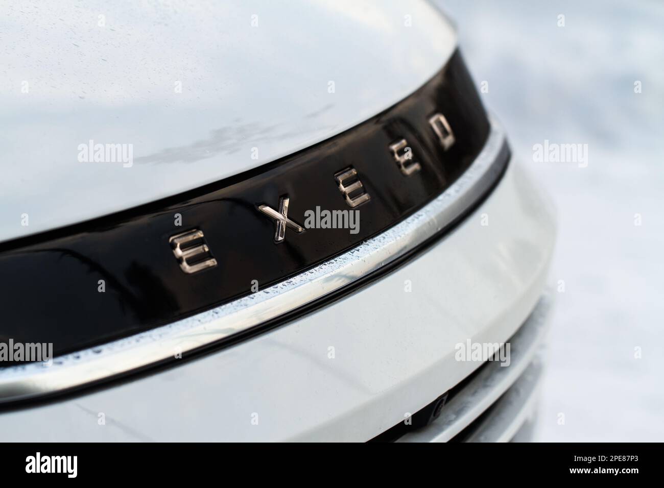 Moscow, Russia - December 25, 2021 Chery Exeed TXL car also called ...