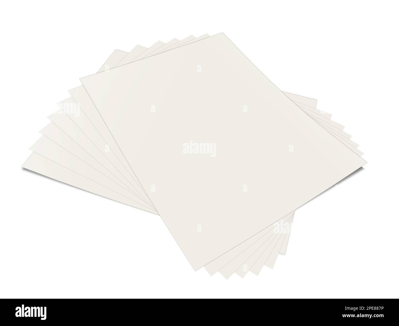 White Reports blank template for presentation layouts and design. 3D ...