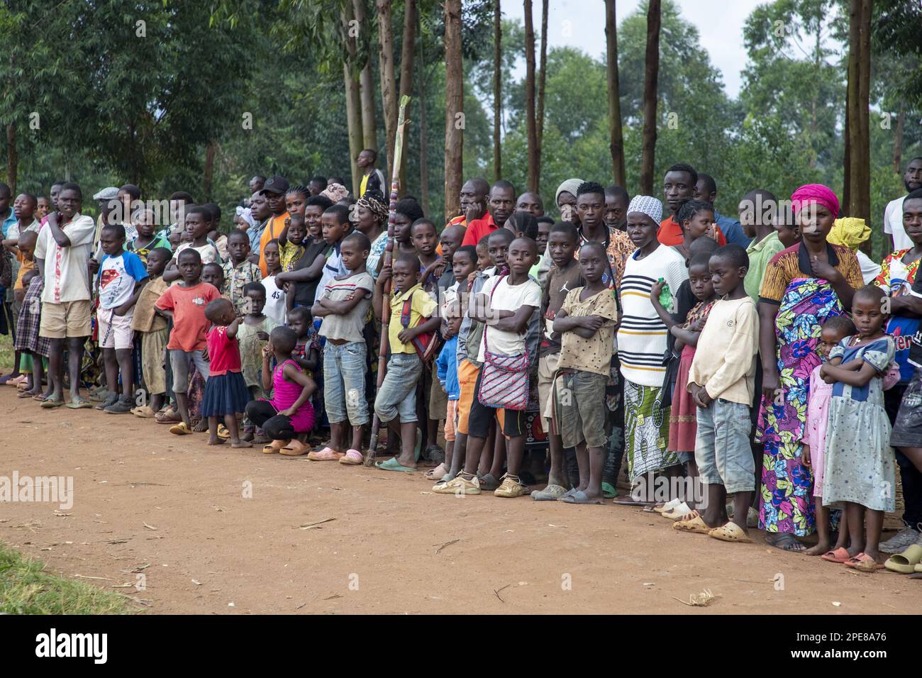 Illustration picture shows a visit to the Swese Police Post at the ...