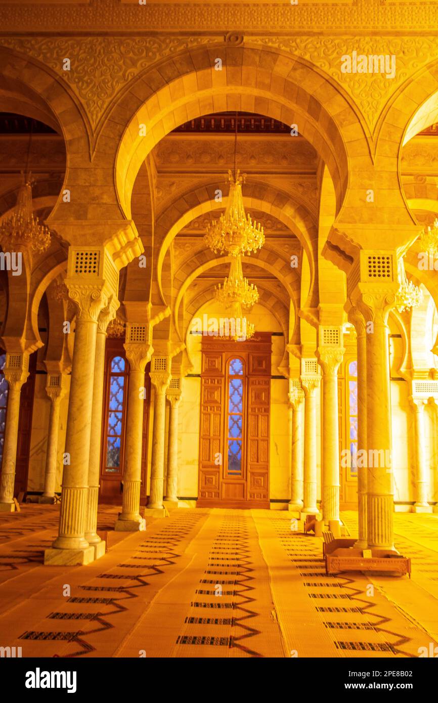 Mosque Malik ibn Anas in Carthage, Tunisia, North Africa Stock Photo ...