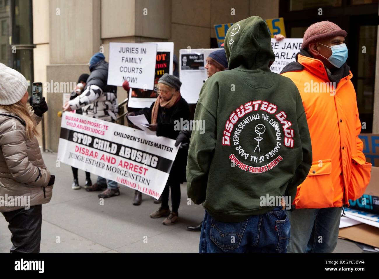 New York, New York, USA. 15th Mar, 2023. Families Civil Liberties Union ...