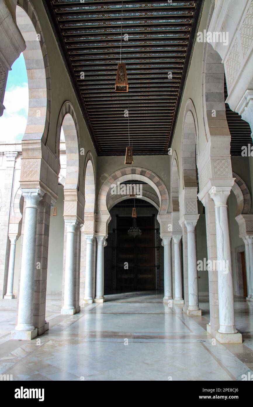 Mosque Malik ibn Anas in Carthage, Tunisia, North Africa Stock Photo ...