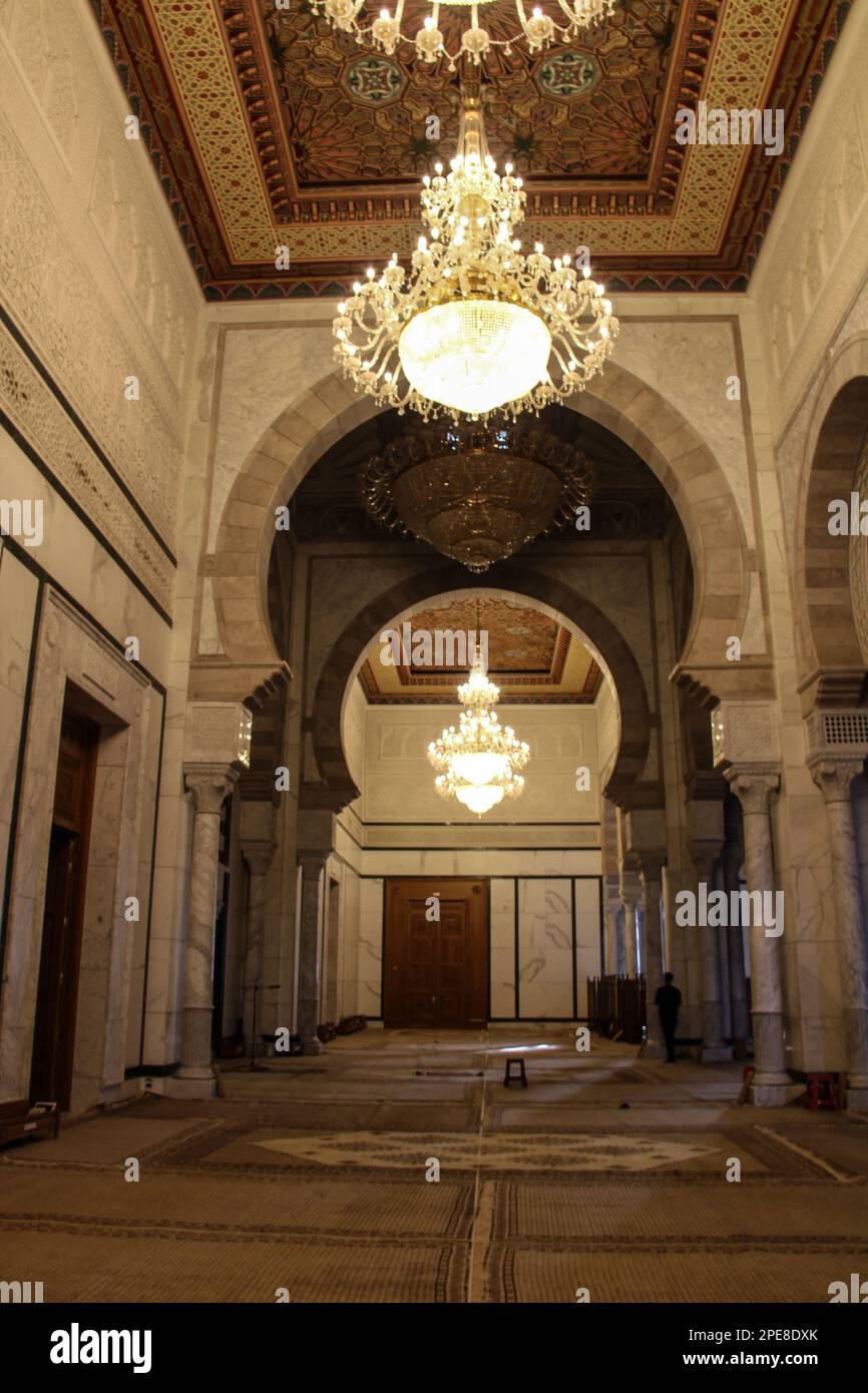 Mosque Malik ibn Anas in Carthage, Tunisia, North Africa Stock Photo ...