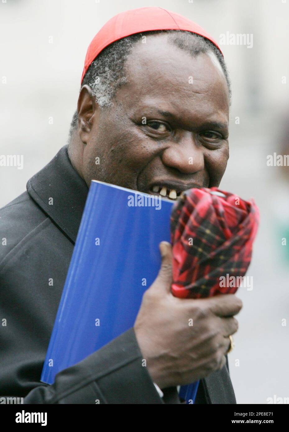 Cardinal Gabriel Zubeir Wako of Sudan arrives at the Vatican for the ...