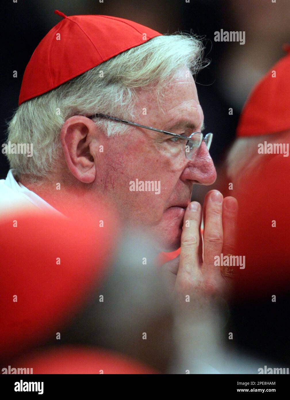 Cardinal Cormac Muphy-O'Connor of Britain attends a Mass in St. Peter's ...