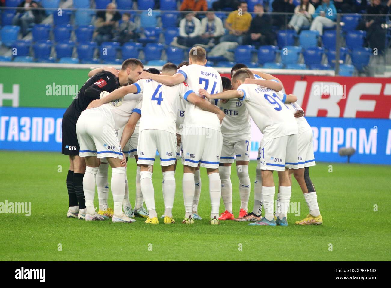 Saint Petersburg, Russia, 15 March 2023: Football. Russian Cup 2022/ ...