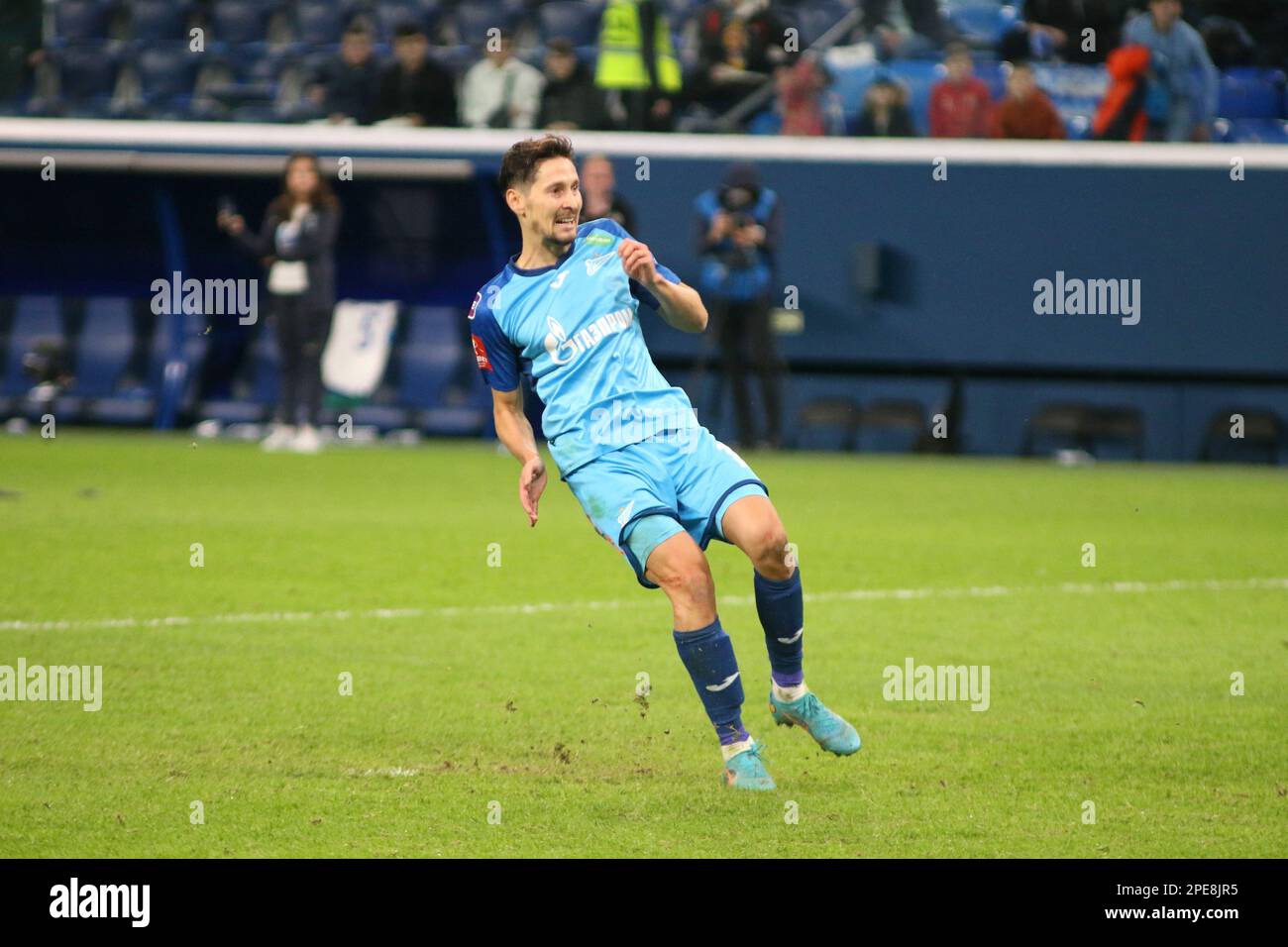 Saint Petersburg, Russia, 15 March 2023: Football. Russian Cup 2022/ ...