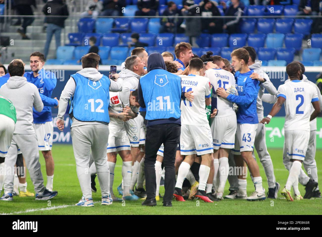 Saint Petersburg, Russia, 15 March 2023: Football. Russian Cup 2022/ ...