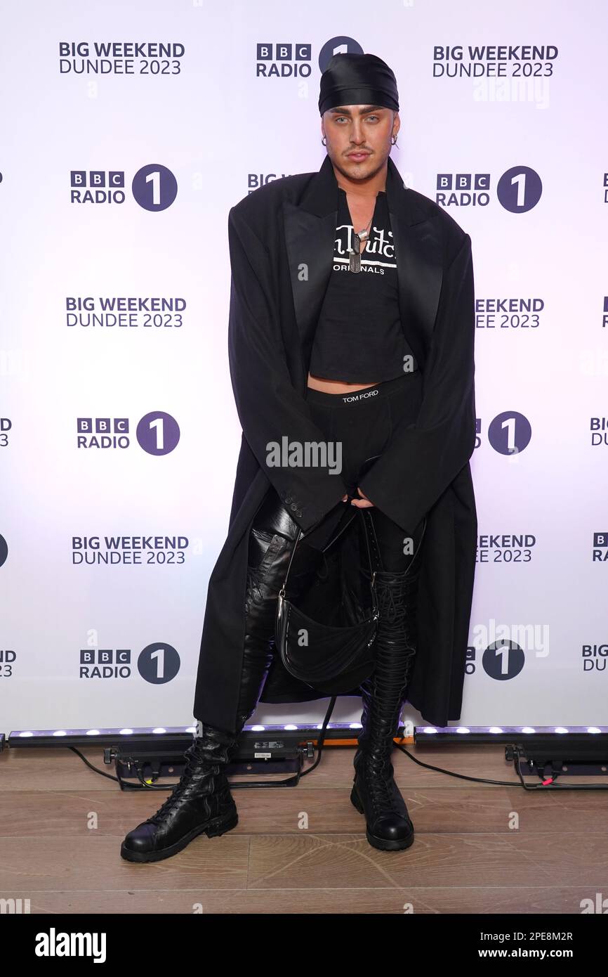 A'whora attends the Radio 1's Big Weekend 2023 launch party at the ...