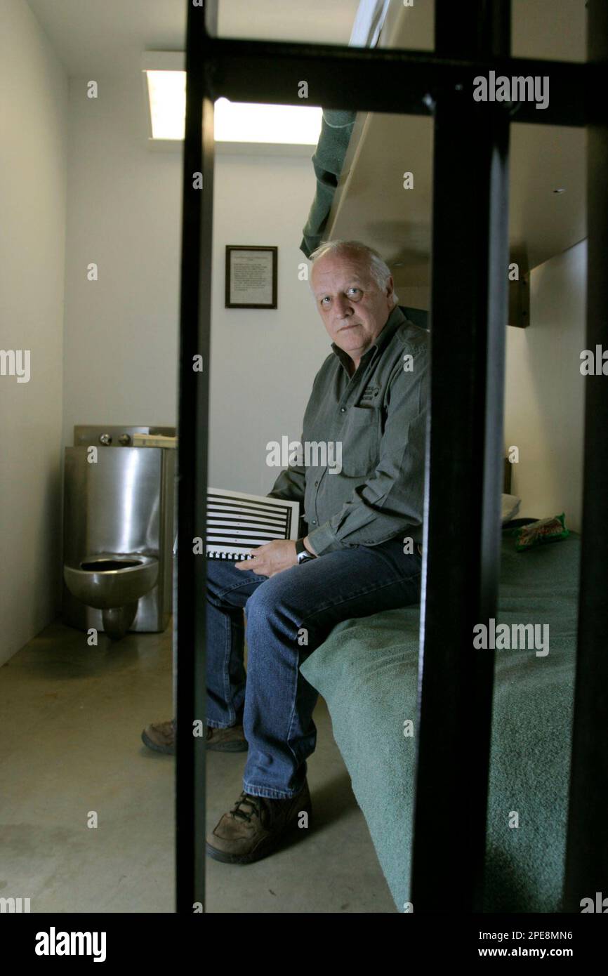 ** ADVANCE FOR WEEKEND APRIL 9-10 ** Jim Willett, former warden at the ...