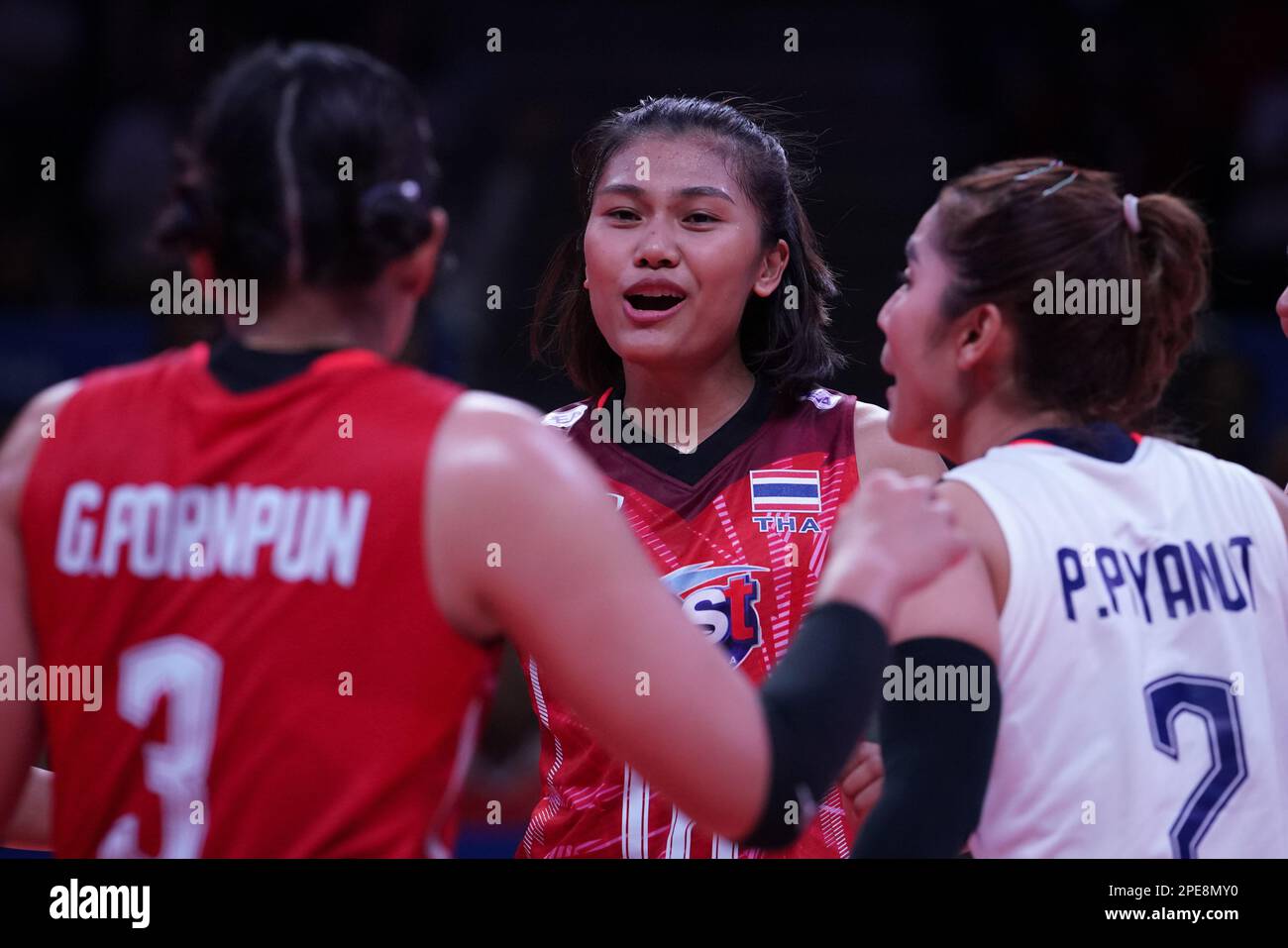ANKARA, TURKIYE - JUNE 05, 2022: Kokram Pimpichaya in Thailand vs China ...