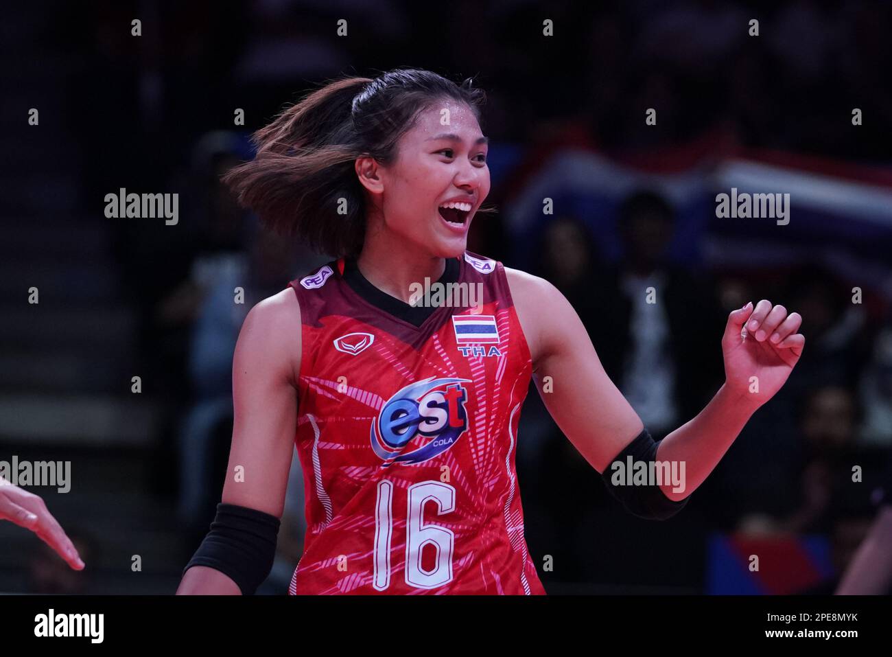 ANKARA, TURKIYE - JUNE 05, 2022: Kokram Pimpichaya in Thailand vs China ...