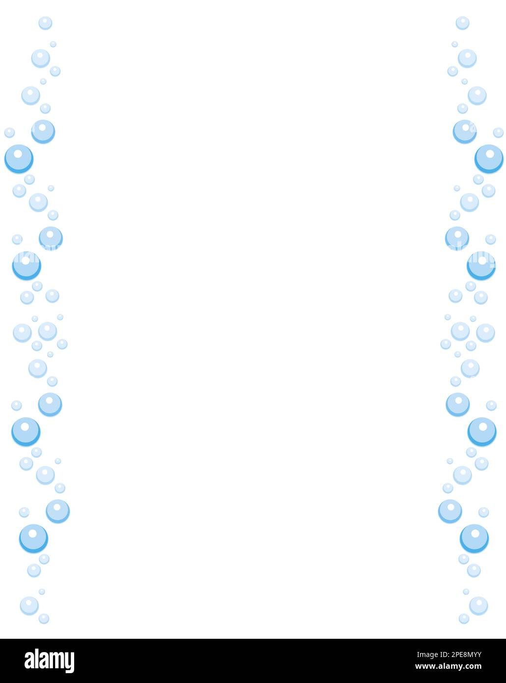 Border frame scene underwater illustration hi-res stock photography and ...