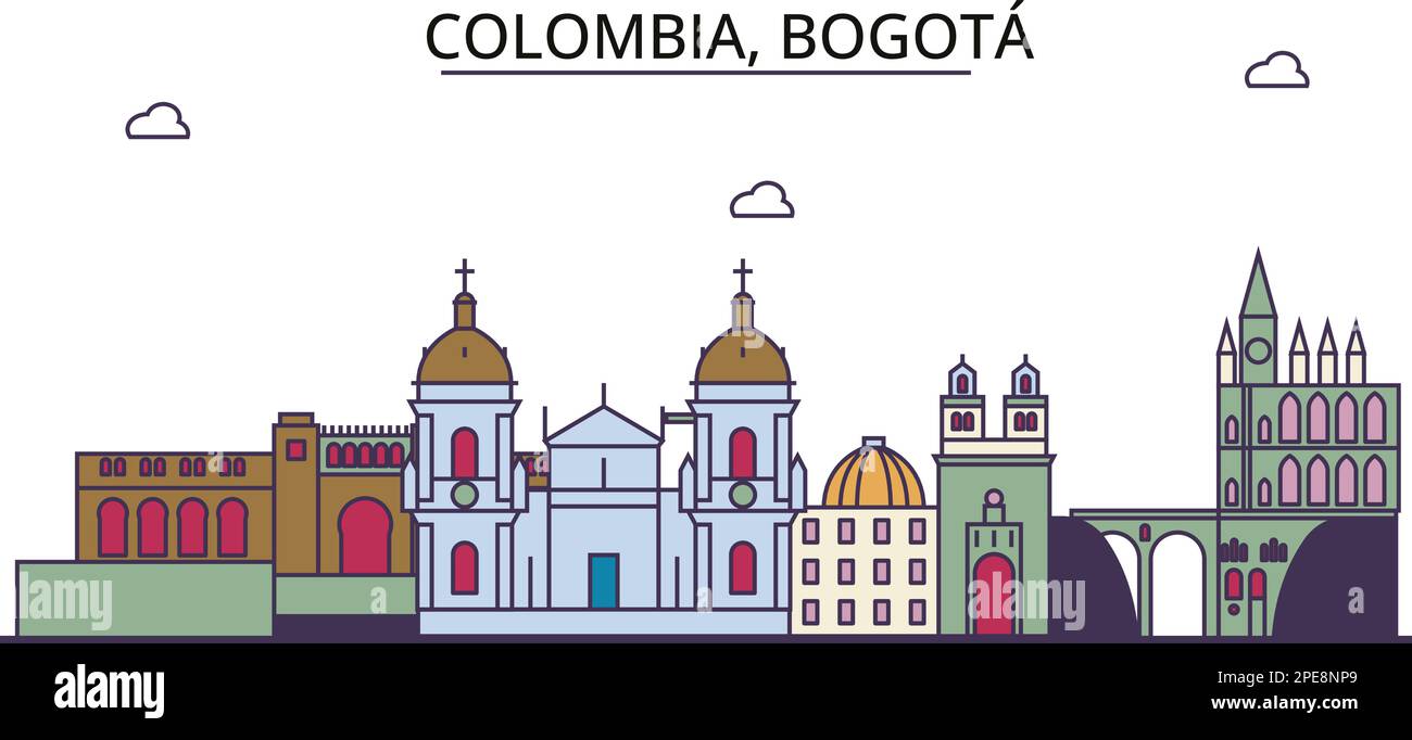 Colonial style building colombia Cut Out Stock Images & Pictures - Alamy