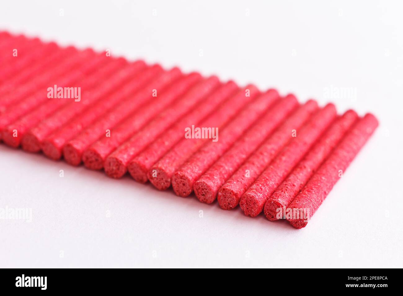 Red fertilizer sticks or spikes for long-term fertilization for better ...