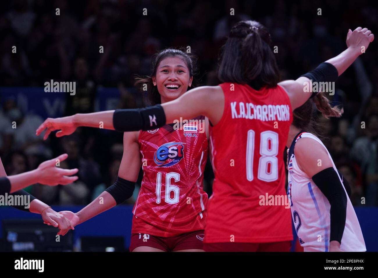 ANKARA, TURKIYE - JUNE 05, 2022: Kokram Pimpichaya in Thailand vs China ...