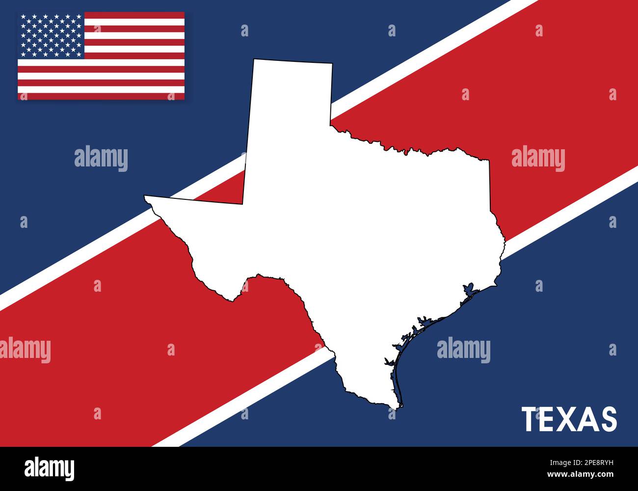 USA, United States of America Map vector template. white color map on ...