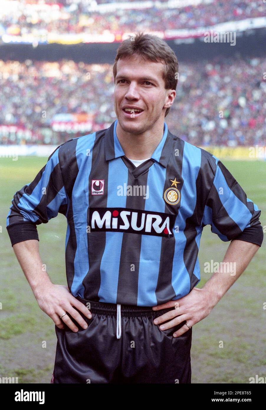 20.01.1991, Milan, Stadio Giuseppe Meazza, Serie A: Inter - Lecce ...