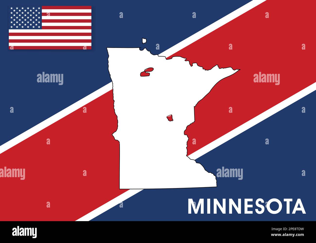 USA, United States of America Map vector template. white color map on ...