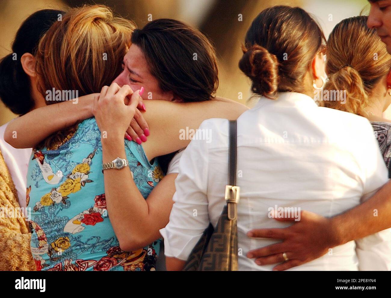 Celeste Aparicio, facing camera, wife of state district Judge Edward ...