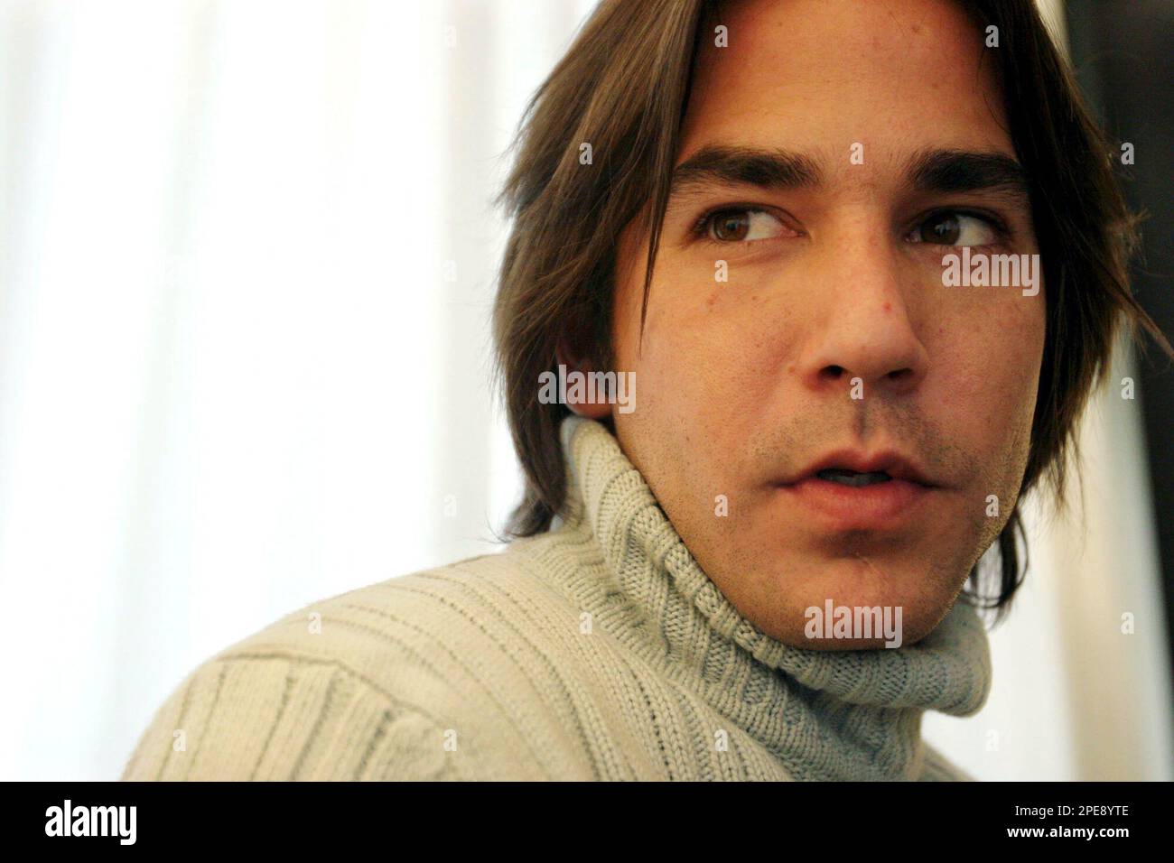 Venezuelan singer Hector Montaner poses for a photograph in New York ...