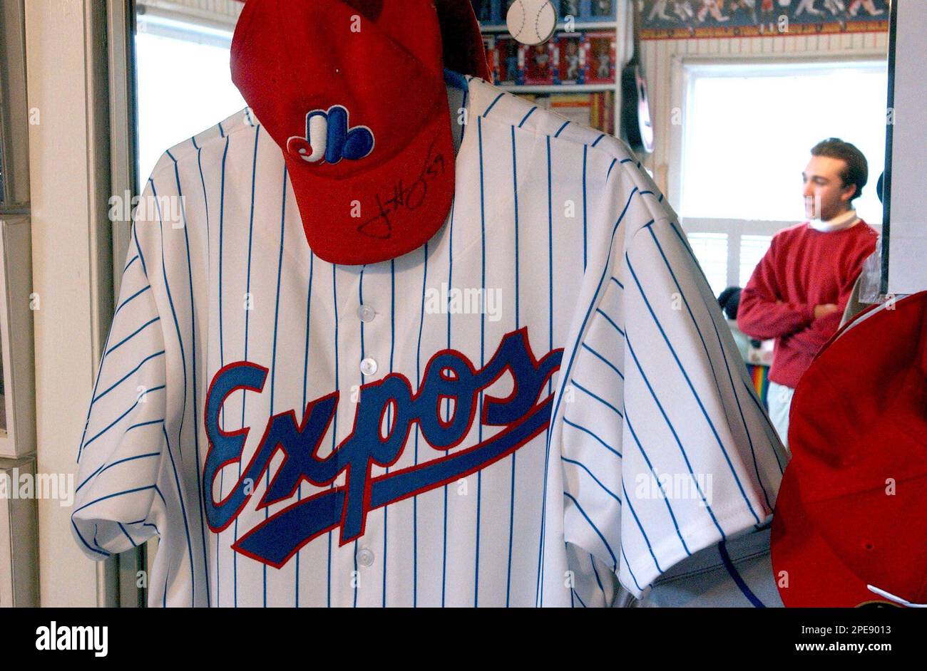 Benjamin Pomerance of Plattsburgh, N.Y. stands in his bedroom Monday ...