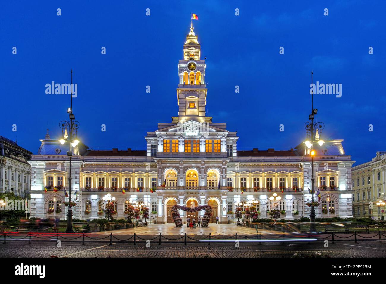 Housing both the City Hall and the Prefecture of Arad County, the Arad ...