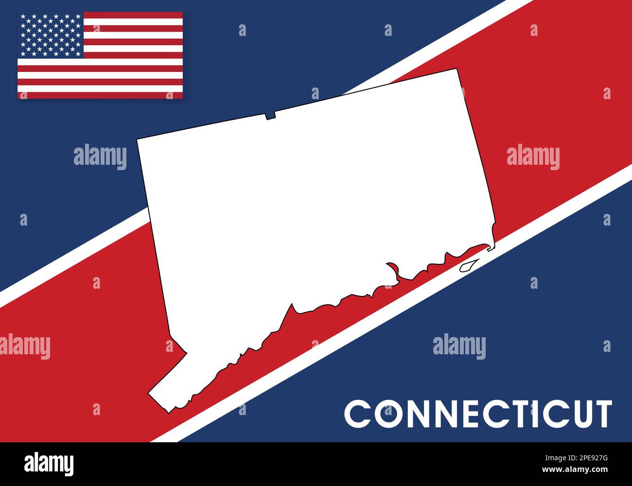 USA, United States of America Map vector template. white color map on ...