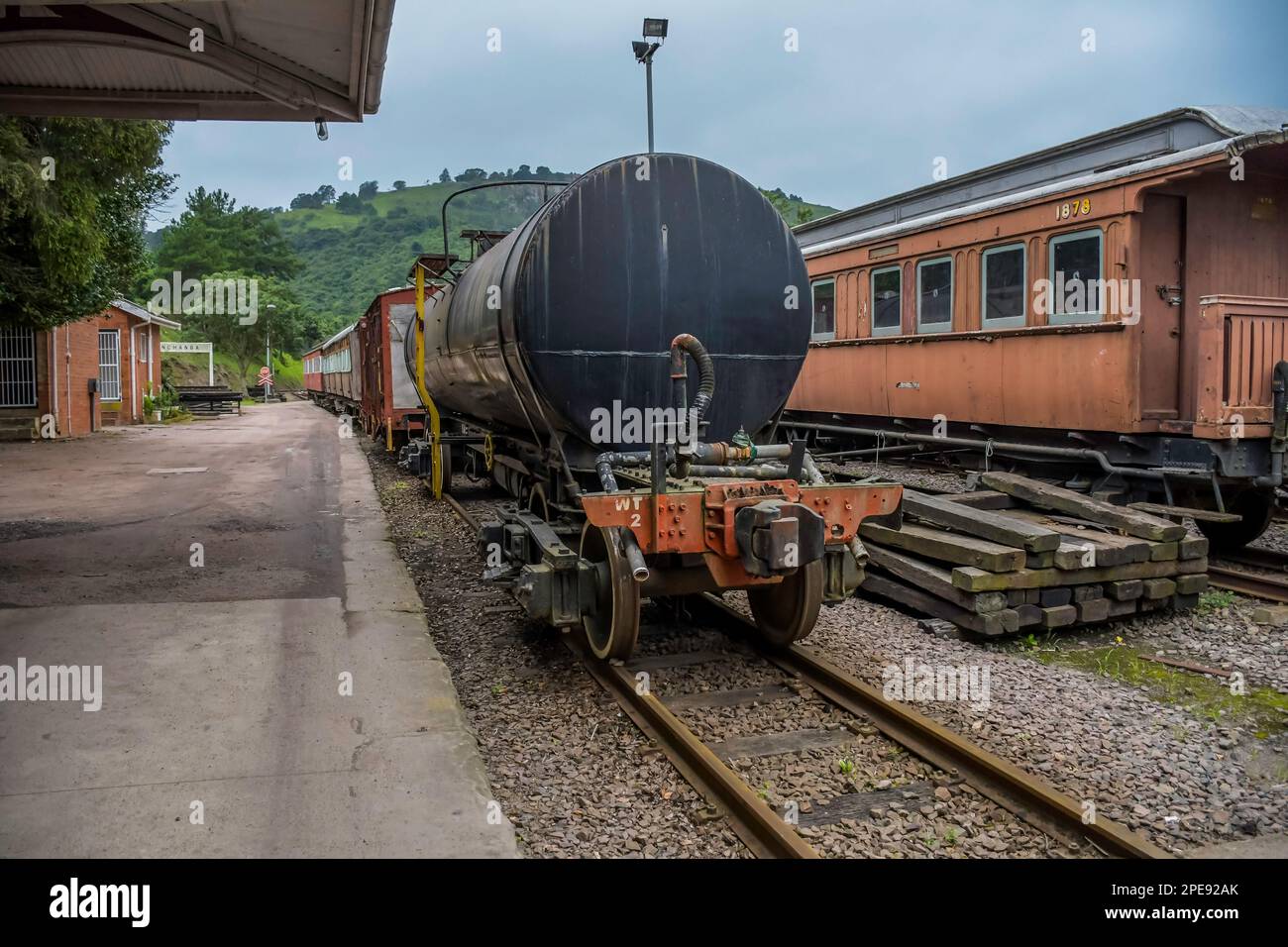 umgeni steam railway station in Inchanga Durban South africa runs steam ...