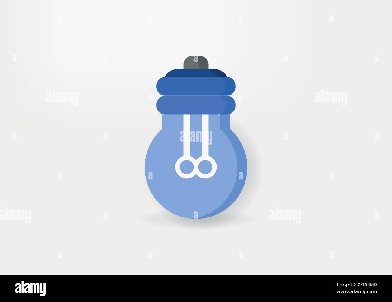 Shadow light bulb Stock Vector Images - Alamy