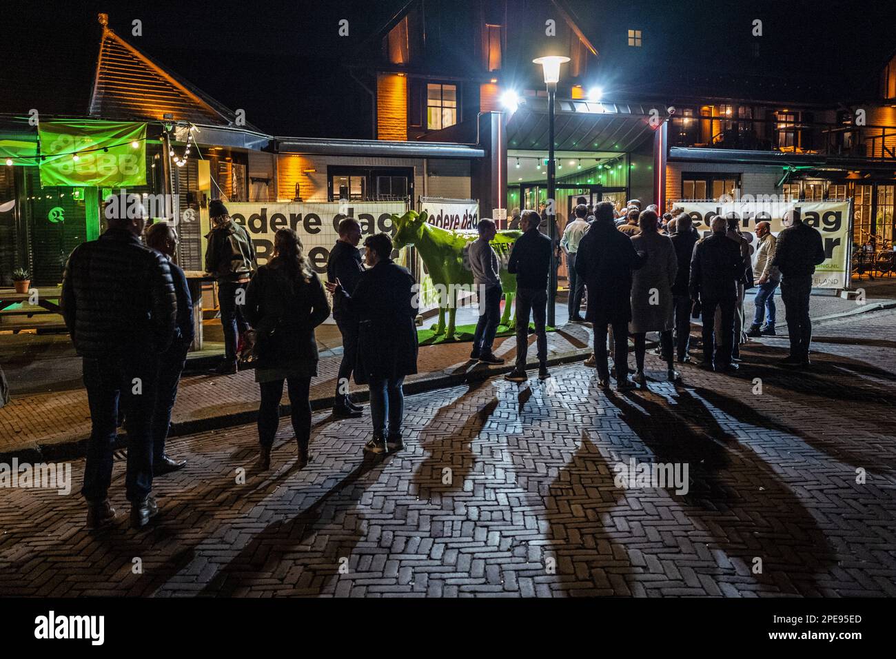 BATHMEN - Members of the Boer Burger Movement (BBB) follow the first ...