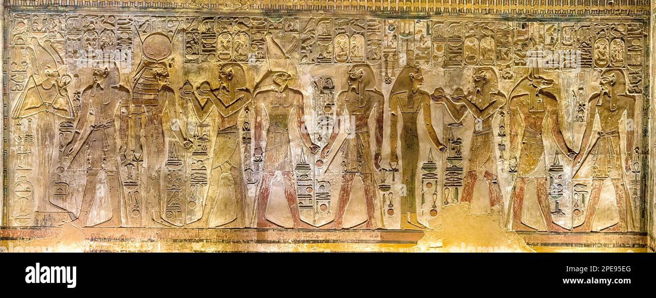 Tomb of seti i hi-res stock photography and images - Alamy